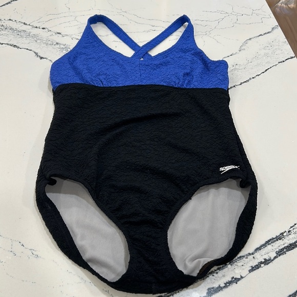 Speedo | Swim | Speedo One Piece Bathing Suit With Intricate Pattern In ...